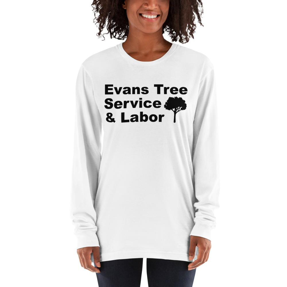 Evans Tree Service & Labor Long sleeve t-shirt – Shop Local